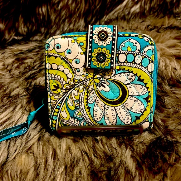 Vera Bradley | Bags | Vera Bradley Paisley Wallet | Poshmark